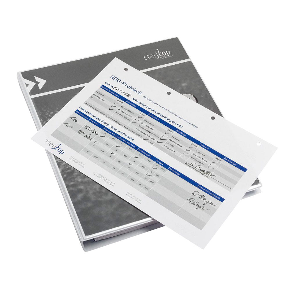 RDG Tagebuch Stericop | Sterilisationszubehör | Desinfektion, Pflege und Sterilisation | Praxis ...