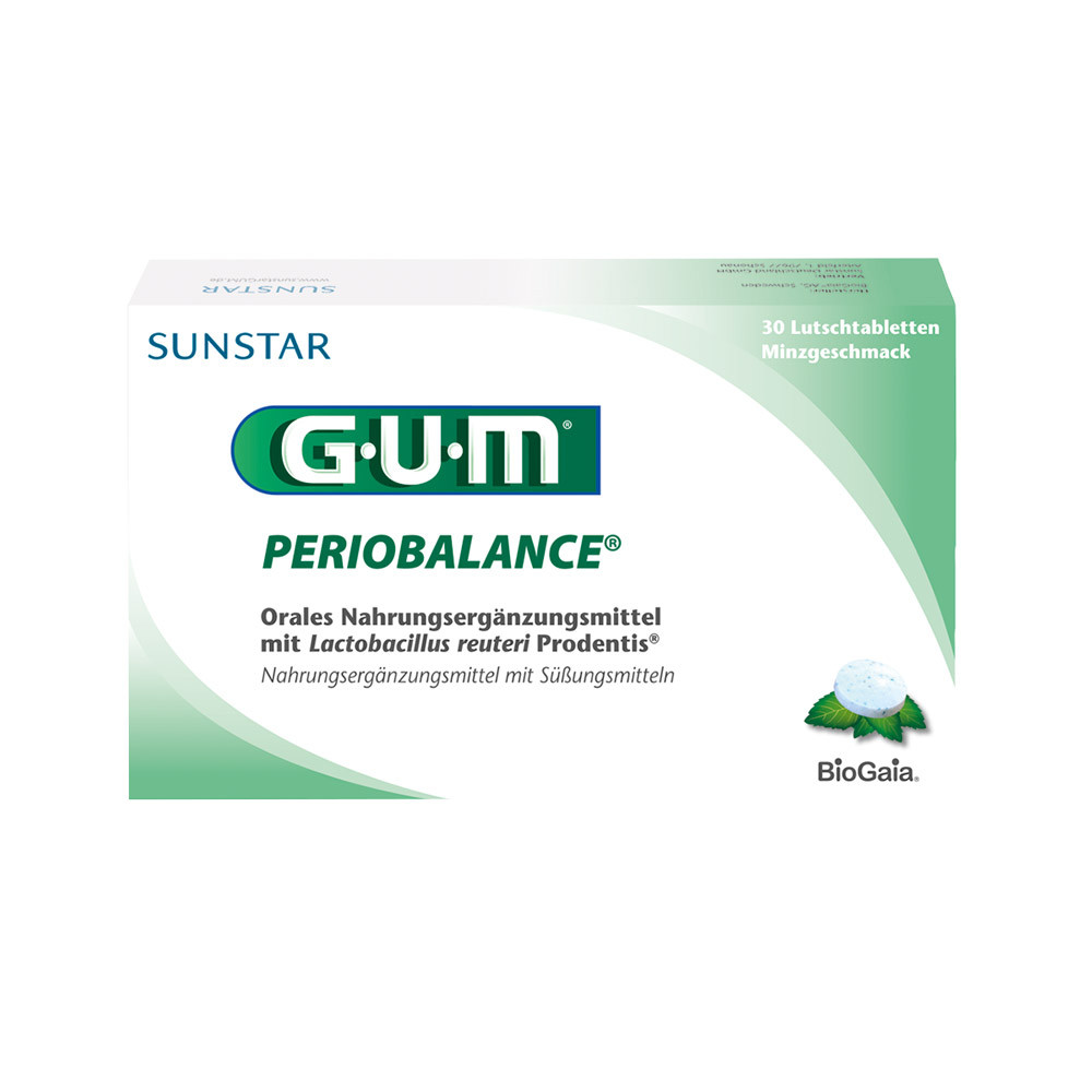 GUM PerioBalance | Kaugummis, Drops und Zahnpflegetabletten ...