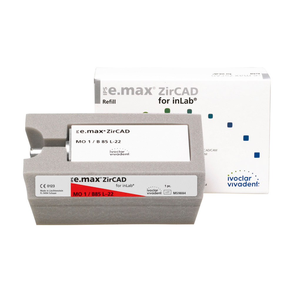 IPS e.max ZirCAD Inlab MO Block | Blöcke / Rohlinge / Ronden | CAD ...