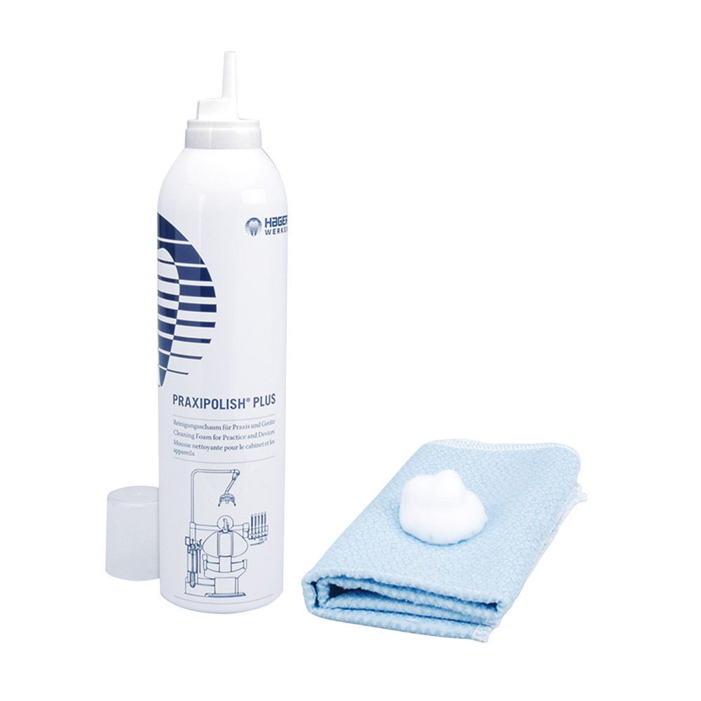 Praxipolish Plus | Reinigungsmittel für Speibecken und Absauganlagen | Desinfektion, Pflege und ...