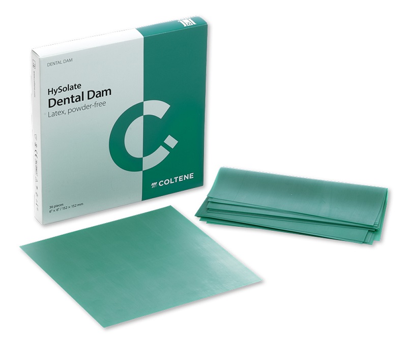 HySolate Latex Dental Dam Grün | Kofferdam | Füllungen | Praxis ...