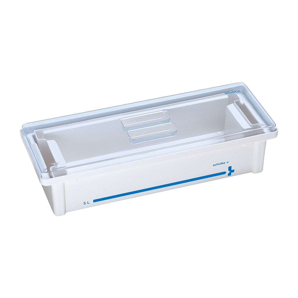 Instrumentenwanne 5 L komplett weiß schülke | Zubehör für Desinfektion, Pflege und Sterilisation ...