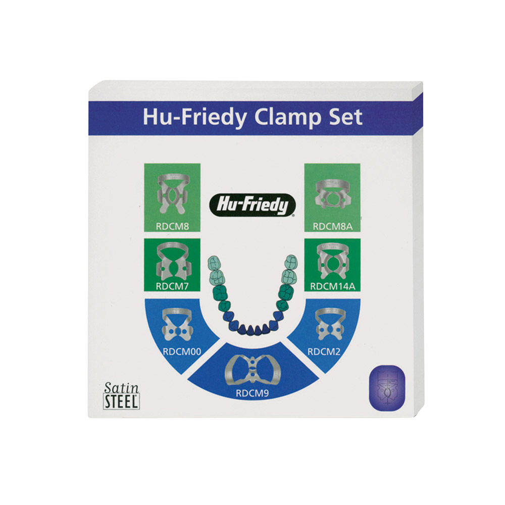 Kofferdam-Klammer Starter Set Hu-Friedy | Kofferdam | Füllungen ...