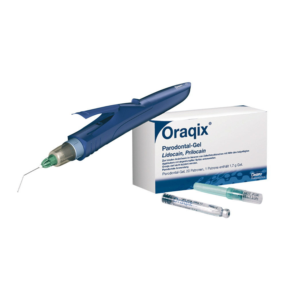 Oraqix Parodontal-Gel | Anästhetika | Medikamente, Medizinprodukte und ...