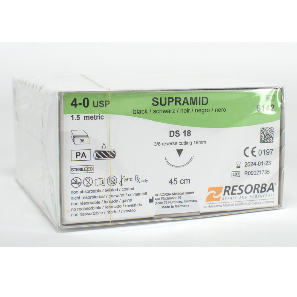 Supramid schwarz | Chirurgie | Instrumente | Praxis | dental bauer ...