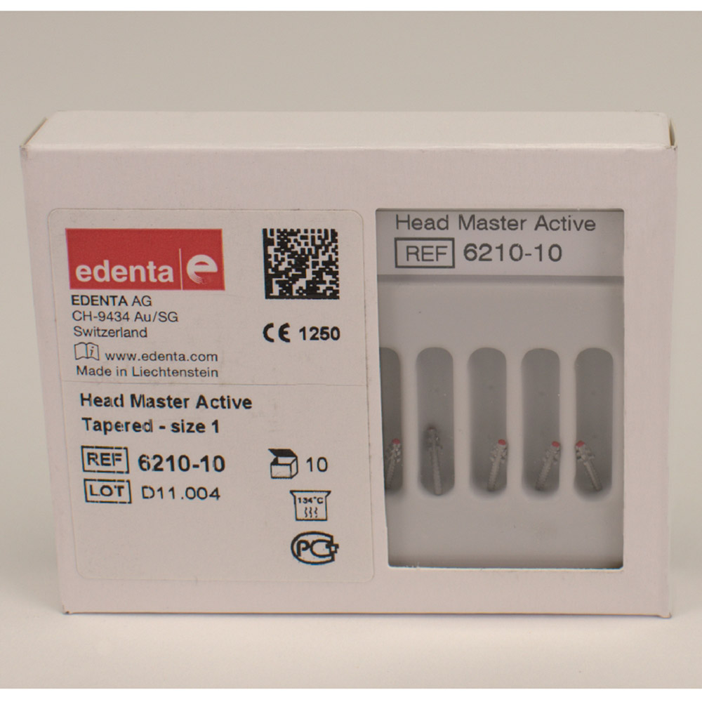 Edenta Headmaster Active konisch | Stiftsysteme | Füllungen | Praxis ...