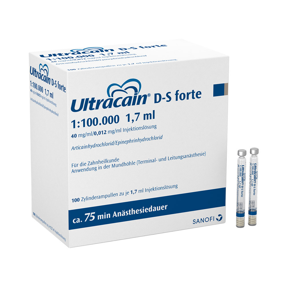 Ultracain D-S Forte | Anästhetika | Medikamente, Medizinprodukte und ...